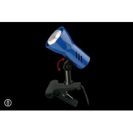 LED Klemmleuchte "Lock", blau, Briloner Leuchten, Leuchten