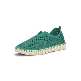 Ilse Jacobsen Slip On 'Tulip3275' Damen Gr&ouml;&szlig;e 41 gr&uuml;n Sommerschuhe
