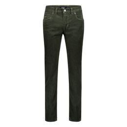 Atelier GARDEUR Herren Stoffhose "BILL", gr&uuml;n, Gr. 33, uni, Obermaterial: 98% Baumwolle CO. 2% Elasthan EL., Hosen, Modern Fit & Komfort-Stretch