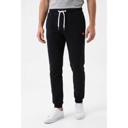 Ellesse Herren Jogginghose "ISLINGTON JOG PANT", schwarz, Gr. M, unifarben, Sweatware, Obermaterial: 80% Baumwolle, 20% Polyester, Hosen, mit