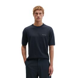 Marc O'Polo MARC O'POLO Herren Poloshirt "aus reiner Bio-Baumwolle"deep night blau, Gr. S, unifarben, Obermaterial: 100% Baumwolle, Shirts