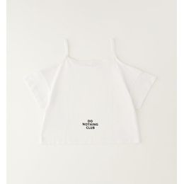 IDO M&auml;dchen T-Shirt "GIRL SUMMER T-SHIRT", wei&szlig;, Gr. 128, 100% Baumwolle, Shirts