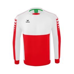 Erima Sportsweatshirt Herren Gr&ouml;&szlig;e M rot / schwarz / wei&szlig;