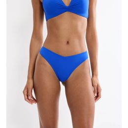 Triumph Damen Bikini-Hose "Mix & Match Summer Brazilian 01 sd", blau, Gr. 44, Microfaser, Obermaterial: 77% Polyamid, 23% Polyester, Badehosen,
