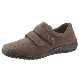 Waldl&auml;ufer WALDL&Auml;UFER Herren Klettschuh "Herwig", Gr. 11, braun, Nubukleder, Schuhe, Slipper, Komfortschuh, Freizeitschuh mit Klettverschl&uuml;sse, G-Weite