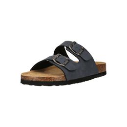 NOU Damen Sandale "Whitehill V2", Gr. 42, blau, Lederimitat, Schuhe, mit atmungsaktivem Fu&szlig;bett