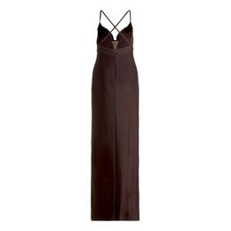 Vera Mont Damen Abendkleid "Damen figurbetont", braun, Gr. 38, Satin, Obermaterial: 81% Polyamid, 19% Elasthan. Besatz: 100% Polyamid. Futter: 100%