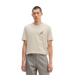 Marc O'Polo MARC O'POLO Herren T-Shirt "aus regenerativer Bio-Baumwolle"grau silk, Basic, Gr. S, unifarben, Obermaterial: 100% Baumwolle, Shirts