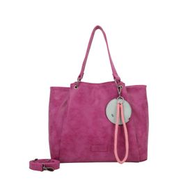Damen Shopper "Fritzi42N Vintage", Fritzi aus Preussen, pink, 100% Polyurethan, unifarben, Taschen, mit Magnetverschluss