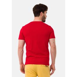 Cipo & Baxx CIPO & BAXX Herren T-Shirt "CT717", rot, Gr. L, bedruckt, 95% Baumwolle, 5% Elasthan, Shirts, gerade geschnitten