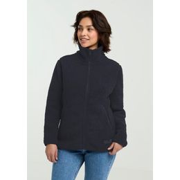 Jack Wolfskin Damen Fleecejacke "HIGH CURL JKT W", schwarz, Gr. M, Obermaterial: 100% Polyester. Futter: 100% Polyester, Jacken, mit durchgehendem