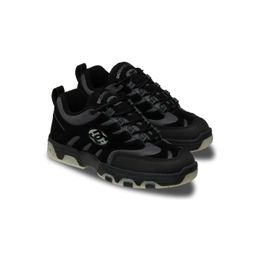 DC Shoes Herren Sneaker "DC Hybrid Og", Gr. 7,5, schwarz, Obermaterial: Leder / Futter: Textil / Au&szlig;ensohle: Gummi., Schuhe