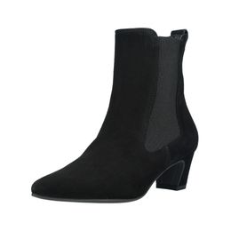 Paul Green Damen Stiefelette "Paul Green Stiefelette Samt", Gr. 42, schwarz, Textil, Schuhe