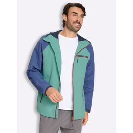 Catamaran Sports Herren Funktionsjacke mit Kapuze, salbei-marine, Gr&ouml;&szlig;e 54