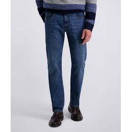 Pierre Cardin Herren 5-Pocket-Jeans "PC-Lyon", blau, Gr. 30, Denim/Jeans, Obermaterial: 84% Baumwolle, 14% Polyester, 2% Elasthan, Jeans, aus
