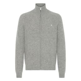 Kronstadt Herren Strickjacke "Strickjacke KSDoors", grau, Gr. L, Obermaterial: 70% Wolle mw. 30% Polyamid PA., Strickjacken