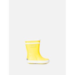 Aigle M&auml;dchen Stiefel "Baby-Flac 2", Gr. 23, gelb, Obermaterial: 100% Naturkautschuk NaRubber., Schuhe