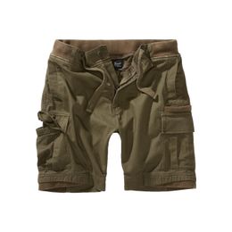 Brandit Herren Stoffhose "Brandit Herren Packham Vintage Shorts", gr&uuml;n, Gr. XL, unifarben, 100% Baumwolle, Hosen