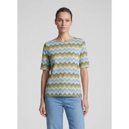 Rabe Damen Print-Shirt "T-Shirt", bunt, Gr. 42, gemustert, 50%Baumwolle, 50%Viskose, Shirts