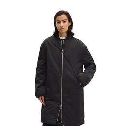Marc O'Polo MARC O'POLO Damen Kurzmantel "aus recyceltem Polyester", schwarz, Gr. 46, unifarben, Obermaterial: 100% Polyester, M&auml;ntel