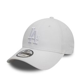 New Era Herren Baseball Cap, wei&szlig;, unifarben, Web, Baumwolle, Caps, mit festem Schirm, pflegeleicht, aus Baumwolle