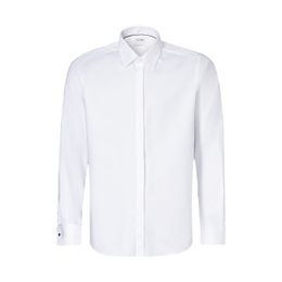 OLYMP Herren Businesshemd "OLYMP Level Five Soir&eacute;e, Body Fit, Hochzeitshemd, New York Kent", wei&szlig;, Gr. 45, 97% Baumwolle, 3% Elastolefin, Hemden