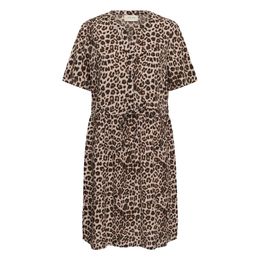 Cream Kleid 'CRTiah' Damen Gr&ouml;&szlig;e 46 beige / braun / schwarz Sommerkleid