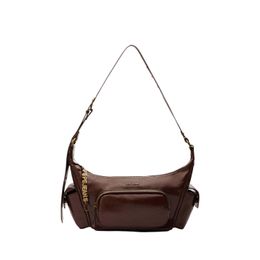 Pepe Jeans Damen Umh&auml;ngetasche "crossbody bag IDRIS"braun, 100% Polyurethan, Taschen