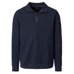 Casamoda Herren Sweatshirt "Casamoda Sweattroyer uni", blau, Gr. XXL, 90% Baumwolle, 10% Polyester, Sweatshirts