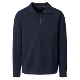 Casamoda Herren Sweatshirt "Casamoda Sweattroyer uni", blau, Gr. XXL, 90% Baumwolle, 10% Polyester, Sweatshirts
