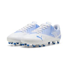 Puma M&auml;dchen Fu&szlig;ballschuh "RAPID FGAG JR", Gr. 33Puma wei&szlig;, ultra blau, Synthetik, Schuhe, f&uuml;r Rasen- und Kunstrasenpl&auml;tze, f&uuml;r Jugendliche