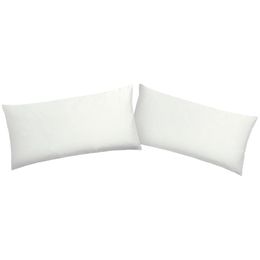 Kissenbezug OTTO HOME, B:40cm L:80cm, wei&szlig;, Microfaser, Obermaterial: 100% Polyester, Kissenbez&uuml;ge, "Desner 100% Microfaser, extra weich,