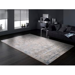Teppich, B:200cm H:8mm L:250cm, grau, OCI DIE TEPPICHMARKE, Viskose, Wohnzimmer, Teppiche, "BESTSELLER TADI, auch als L&auml;ufer und in Rund", Glanz