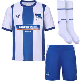 Castore HERTHA BSC HOME INFANT KIT Teamtrikot Kinder - Gr&ouml;&szlig;e 104 - wei&szlig;