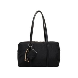 Tamaris Damen Shopper "Shopper TAS Maggie", schwarz, Polyester, Taschen