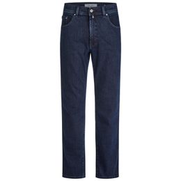 Pierre Cardin Herren Gerade Jeans "Dijon", blau, Gr. 38, uni, Obermaterial: 99% Baumwolle CO. 1% Elasthan EL., Jeans, mit komfortablem Sitz