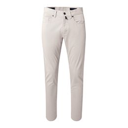 Pierre Cardin Herren Chinohose "Lyon", silber, Gr. 32, uni, Obermaterial: 97% Baumwolle CO. 3% Elasthan EL., Hosen, Five-Pocket