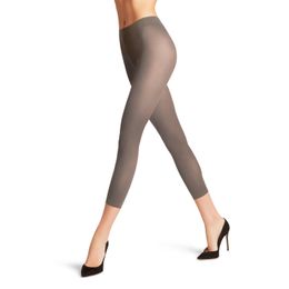 Falke Damen Feinstrumpfleggings "Pure Matt", braun, Gr. M, Obermaterial: 92% Polyamid PA. 8% Elasthan EL., Strumpfhosen