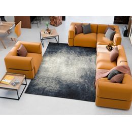 Teppich, B:120cm H:6mm L:180cm, grau, OCI DIE TEPPICHMARKE, Obermaterial: 34% Polyacryl, 33% Baumwolle, 33% Polyethylen, Wohnzimmer, Teppiche, "OPAL