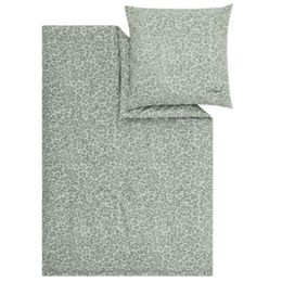 Bettw&auml;sche s.Oliver JUNIORoliv, Mako-Satin, Obermaterial: 100% Baumwolle, Bettw&auml;sche, "Satin-Flanell Kombi-Bettw&auml;sche s.Oliver Junior", f&uuml;r Babys und