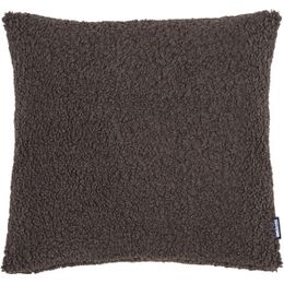 Dekokissen done., B:45cm H:1cm L:45cm, braun, Polyester, Dekokissen_Sitzkissen_Kissenh&uuml;llen, "Cloud", Skandinavisch glamour&ouml;s