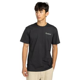 Element Herren T-Shirt "Open Hills"off schwarz, Gr. XS, Obermaterial: 100% Baumwolle., Shirts