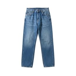 Kleidermafia Jeans 'Baggy Stitched Jeans - Blue' Herren Gr&ouml;&szlig;e 31 blau