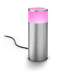 PHILIPS Hue LED-Wegeleuchte 'Calla' 8 W 350 lm RGB - tunable white IP 44 10,2 x 25,2 cm