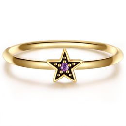 Glanzst&uuml;cke M&uuml;nchen Damen Silberring "GSM2225", 54, Silber 925 (Sterlingsilber), 1,4mm, gold, GLANZST&Uuml;CKE M&Uuml;NCHEN, Silber 925 (Sterlingsilber), Fingerringe, aus Sterling