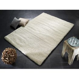 Hochflor-Teppich, B:80cm H:52mm L:150cm, beige, OCI DIE TEPPICHMARKE, Polypropylen (PP), Teppiche, "LOBBY SHAGGY, auch als L&auml;ufer und in Rund",