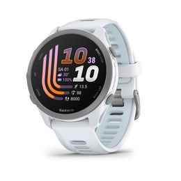 Garmin Kinder Smartwatch "Forerunner 170 mit Silikonarmband 20 mm", 1,2 &prime;&prime;, wei&szlig;, Smartwatches, Smarte GPS-Laufuhr f&uuml;r deinen Laufeinstieg