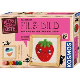 Kosmos Kinder Kreativset "AllesK&ouml;nnerKiste - Filz-Bild", bunt, Filz, Holz, Kunststoff, Kreativsets, Made in Germany