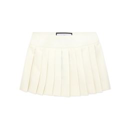 Philipp Plein Damen Minirock "Minirock", wei&szlig;, Gr. 10, Obermaterial: 45% Wolle, 55% Polyester. Futter: 100% Viskose, R&ouml;cke