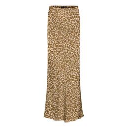 Betty Barclay Damen Maxirock "Damen mit Leoprint", braun, Gr. 42, Satin, Obermaterial: 100% Viskose, R&ouml;cke
